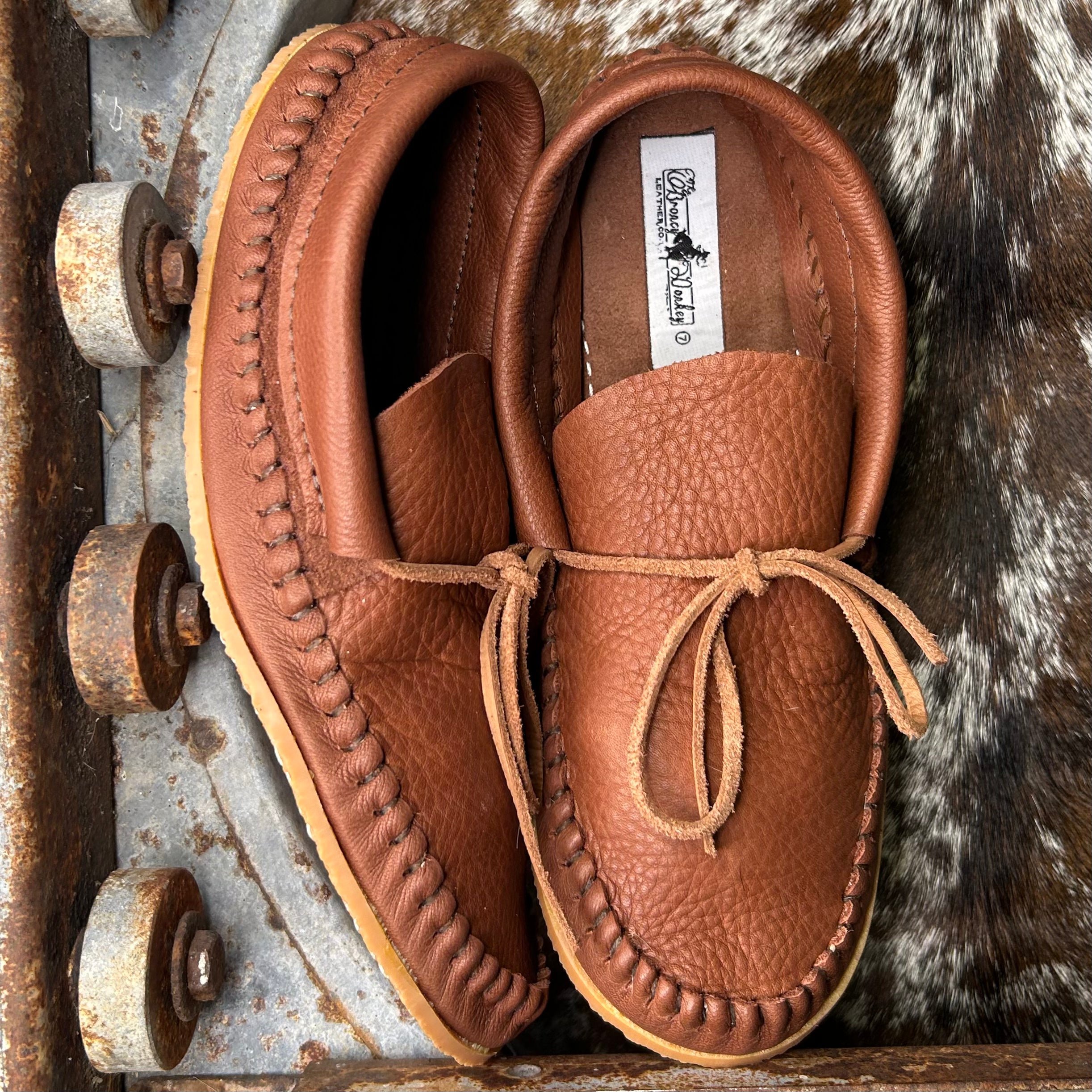 Muleys (size 6) – Broncy Donkey Leather Co