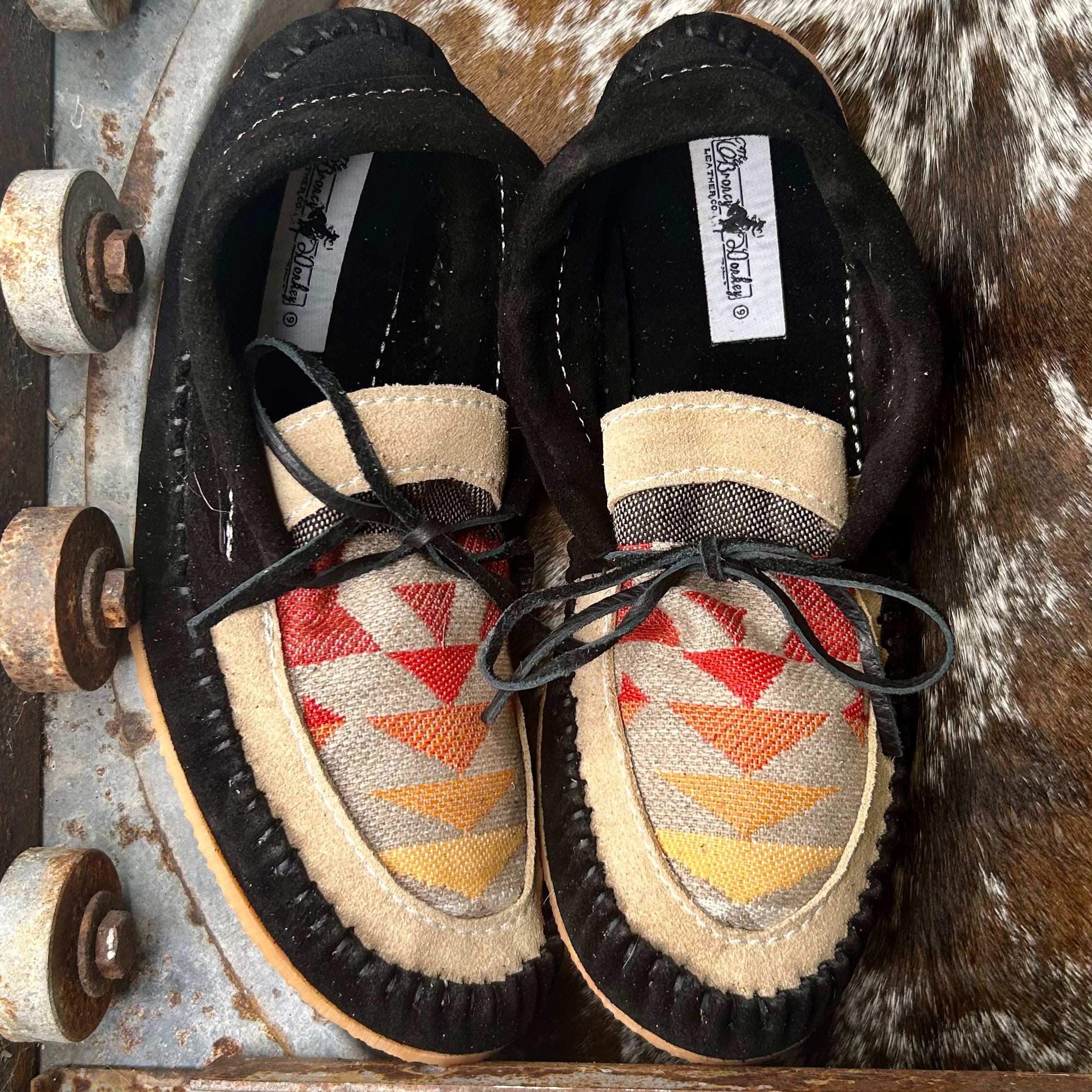 Wool Muleys (Size 9) – Broncy Donkey Leather Co