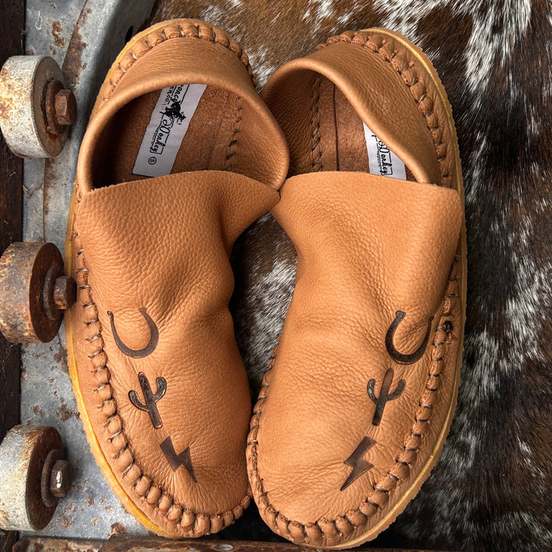 Branded Dayworker (size 5) – Broncy Donkey Leather Co